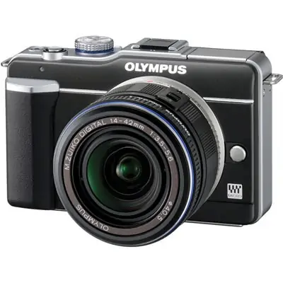 Digitalni foto aparat E-PL1 1442 KIT black/black N3839292 Olympus