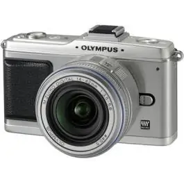 Digitalni fotoaparat E-P2 srebrni i 14-42mm 1:3.5-5.6 srebrni OLYMPUS