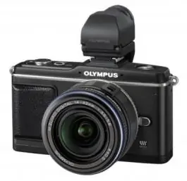 Digitalni fotoaparat EP-2 crni, sa EVF tražilom OLYMPUS