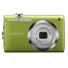 Digitalni fotoaparat Nikon Coolpix S3000 Zelena + SD kartica 4GB