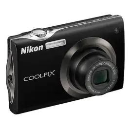 Digitalni fotoaparat Nikon Coolpix S4000 crni 12MP + SD kartica 2GB