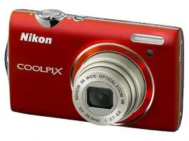 S 5100 Coolpix digitalni fotoaparat NIKON crveni