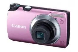 PowerShot A3300 IS Digitalni fotoaparat Canon pink