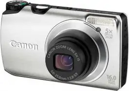 PowerShot A3300 IS Digitalni fotoaparat Canon silver