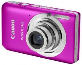 Canon IXUS 115 HS digitalni fotoaparat pink