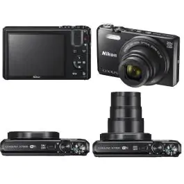 Digitalni fotoaparat crni Coolpix S7000 Nikon