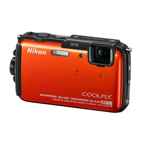 Vodootporni fotoaparat Coolpix Narandzasti AW120 NIKON