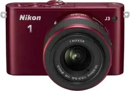 Digitalni fotoaparat 1 J3 crveni NIKON