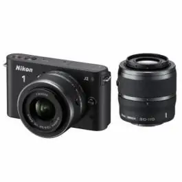 Digitalni fotoaparat J1 + 10-30MM VR + 30-110MM VR Crni Set NIKON