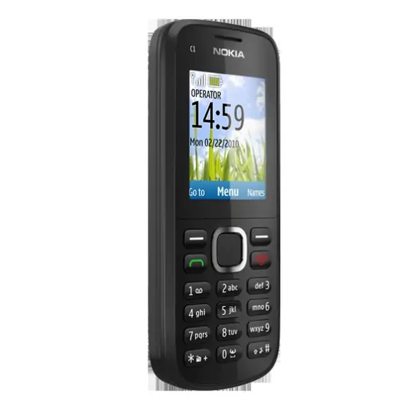 Mobilni telefon C1-02 Black 002T609 Nokia