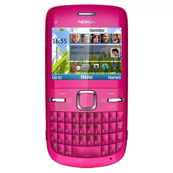 Mobilni telefon C3-00 Hot Pink 002V5J9 Nokia