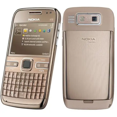 Mobilni telefon E72 Topaz Brown 002M8M5 Nokia