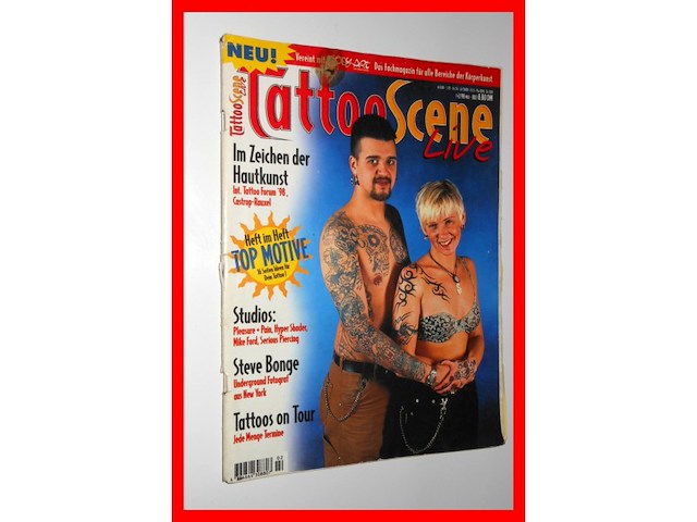Tattoo scene live 1998, časopis