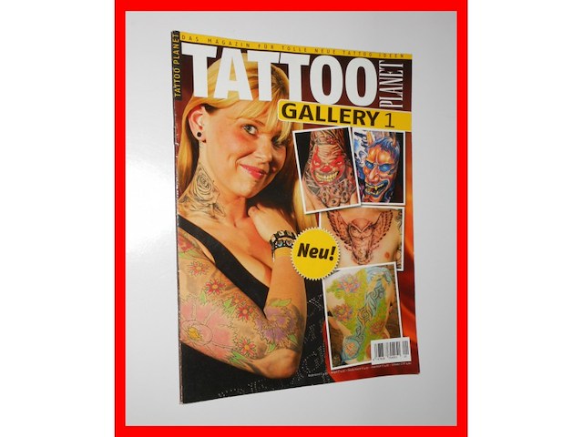 Tatoo Planet Gallery 1, 2008.  - časopis