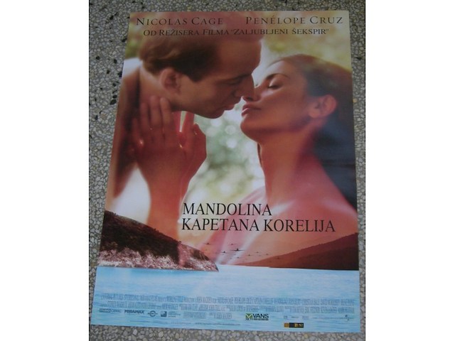 Mandolina kapetana Korelija - filmski plakat