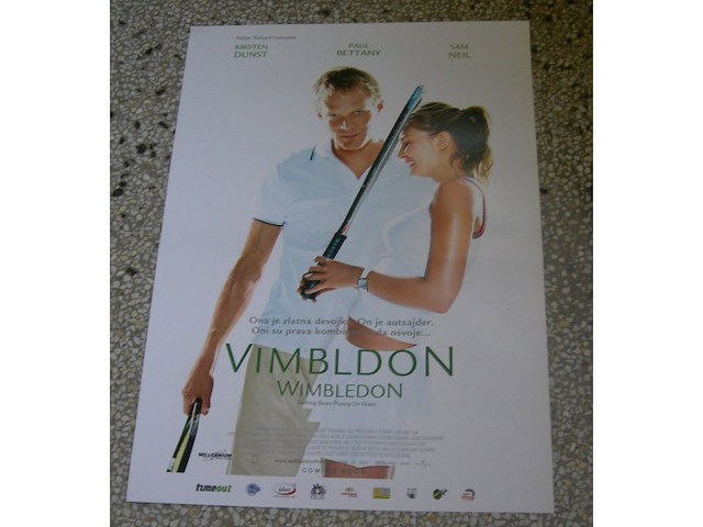 Vimbldon (Kirsten Dunst) - filmski plakat