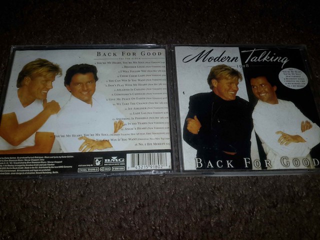 Modern Talking - Back for good , BG