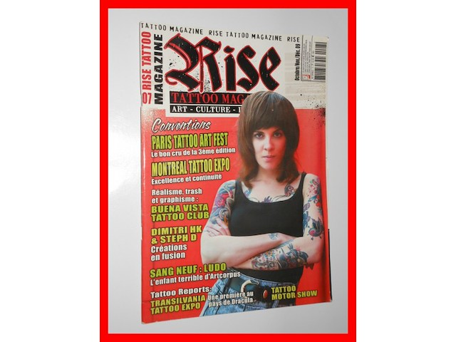 Rise Tattoo magazine, 2009