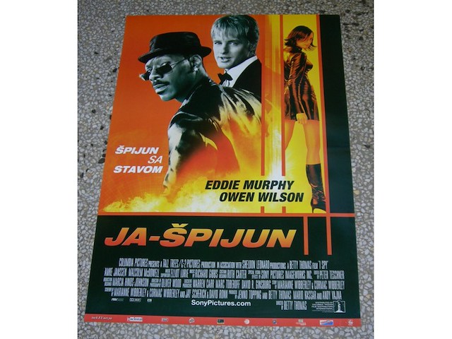 Ja-špijun (Eddie Murphy) - filmski plakat