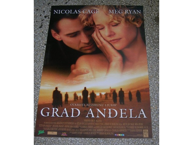 Grad anđela (Nicolas Cage) - filmski plakat