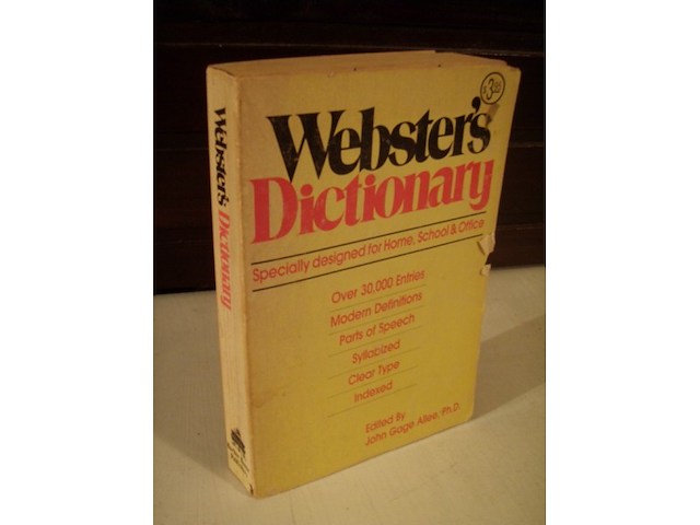 Webster`s Dictionary