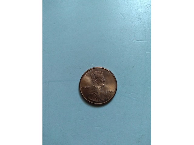 One cent, USA, 2000.