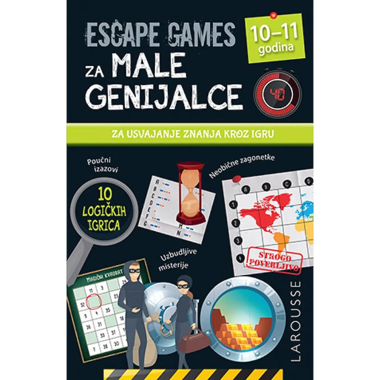 ESCAPE GAMES ZA MALE GENIJALCE: 9 - 10 GODINA