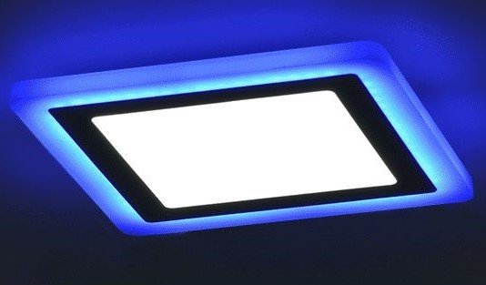 Led panel 16W kvadrat Blue nadgradna / A-40%