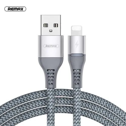 USB Data kabl Remax Colorful RC-152i za iPhone lightning srebrni 1m