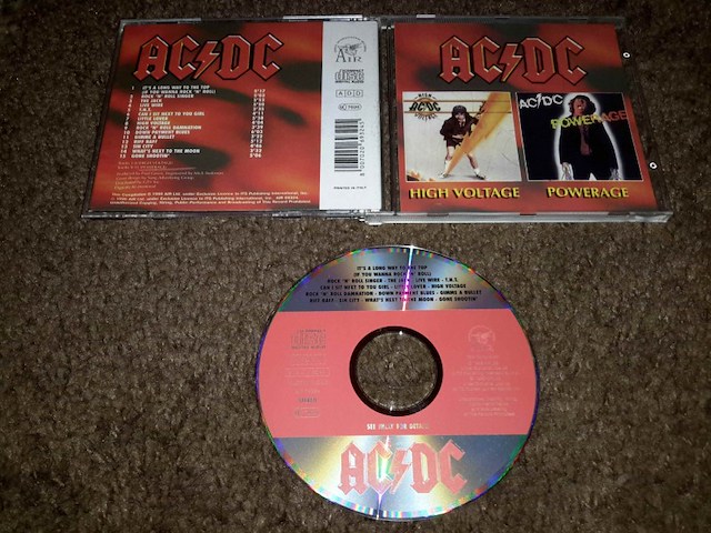 AC/DC - High voltage • Powerage