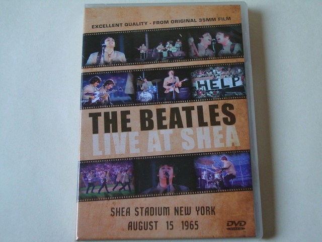 THE BEATLES LIVE AT SHEA AUGUST 15 1965 dvd