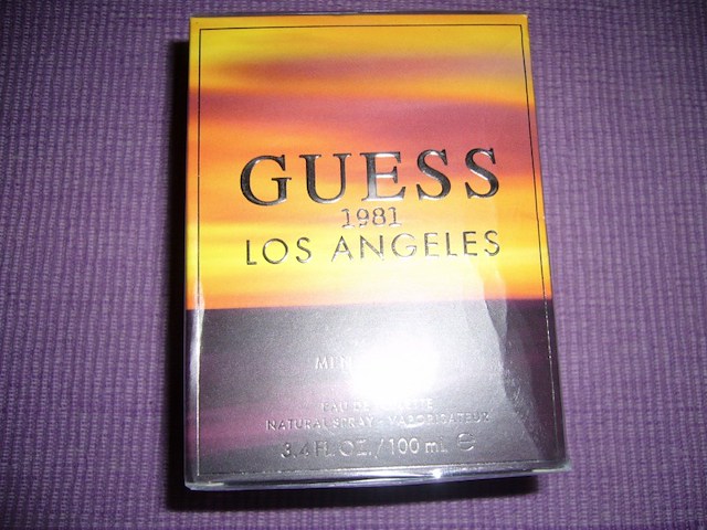 NOV ORIGINAL `GUESS 1981 LOS ANGELES` 100ml