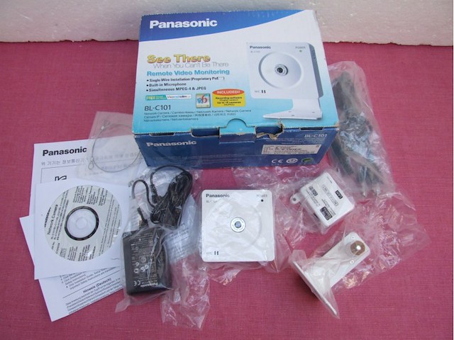 Panasonic BL-C101 Network Camera FULL NOVO! +GARANCIJA