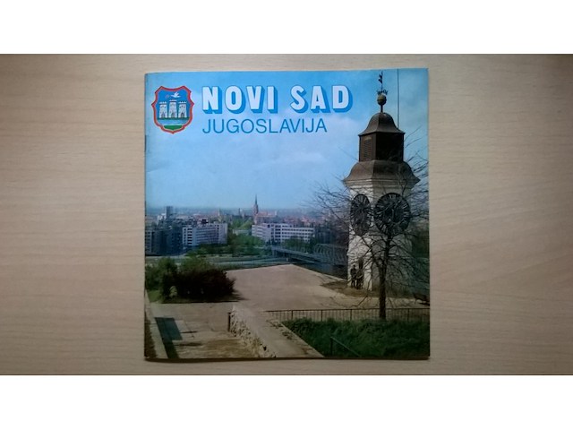 NOVI SAD Jugoslavija turistička brošura 1981.