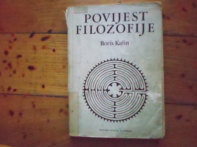 BORIS KALIN - POVIJEST FILOZOFIJE