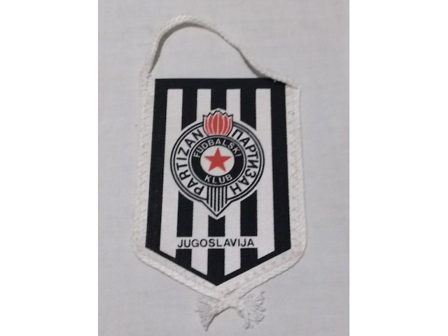 Stara sportska zastavica - FK Partizan