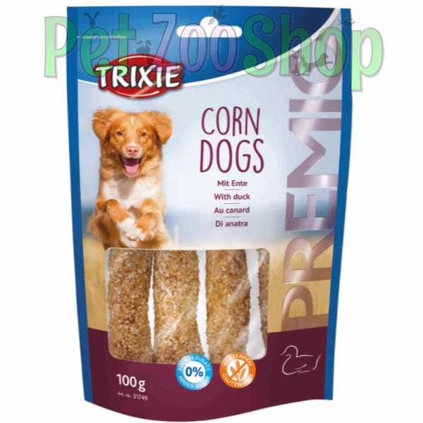 Poslastica za pse – Premio Corn Dogs – Trixie – 100g