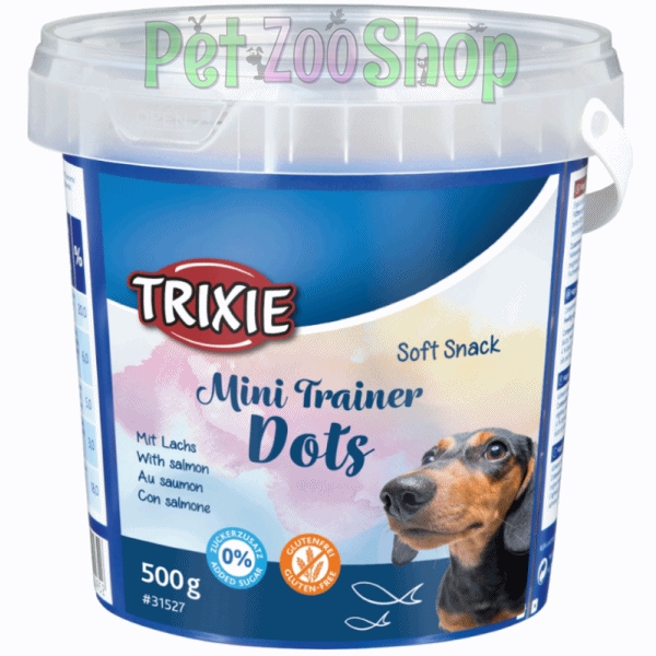Poslastica za pse sa ukusom lososa – Soft Snack Mini Trainer Dots – Trixie