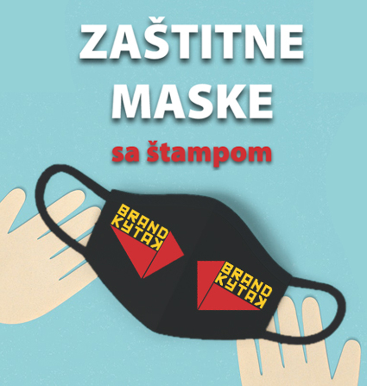 Zaštitne maske sa štampom