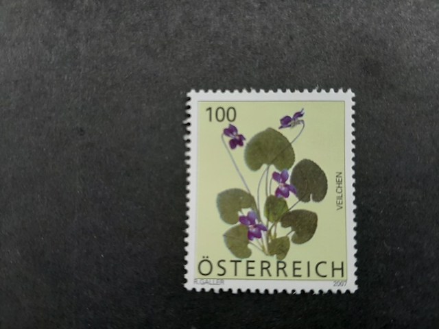 Austrija 1003 flora nominala 1E samac ljubicice