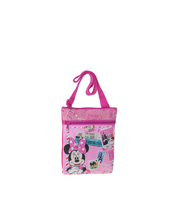 TORBA MICKEY & DAISY TRAVEL PINK Disney