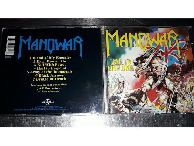 Manowar - Hail to England , ORIGINAL