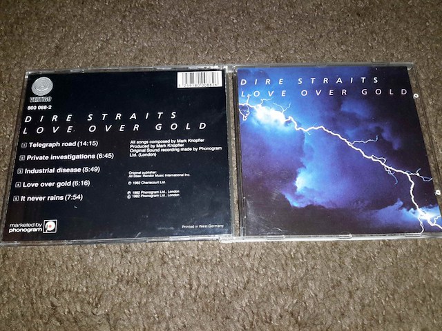 Dire Straits - Love over gold , ORIGINAL