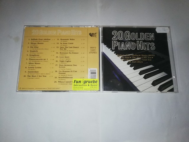 20 golden PianoHits