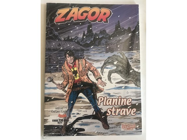 Zagor 76-Planine strave.  Novooo