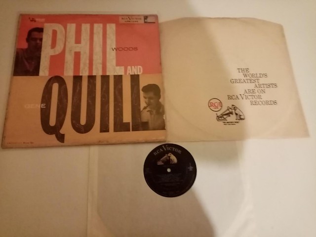 PHIL and QUILL ORIGINAL US JAZZ LP