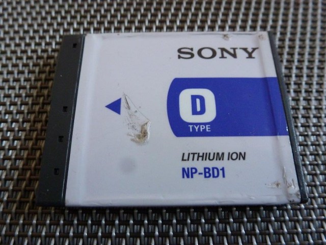 SONY baterija NP-BD1 za digitalne aparate