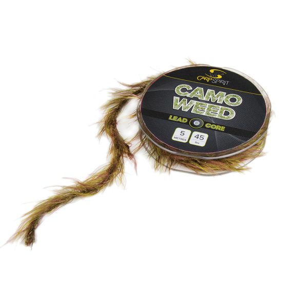 Carp Spirit Camo Weed Lead Core 5m 45lb