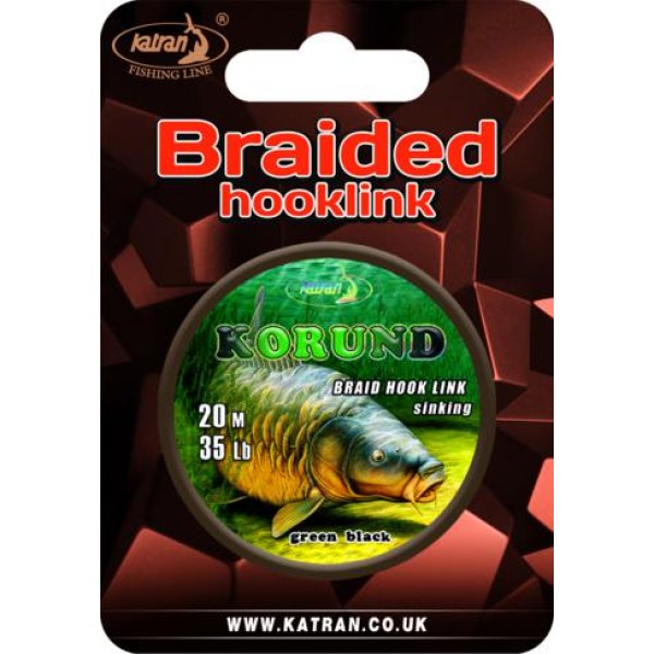 Katran Braided hook links Korund – predvez 20m