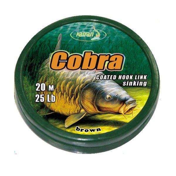 Katran Coated braided hook links Cobra – predvez 20m